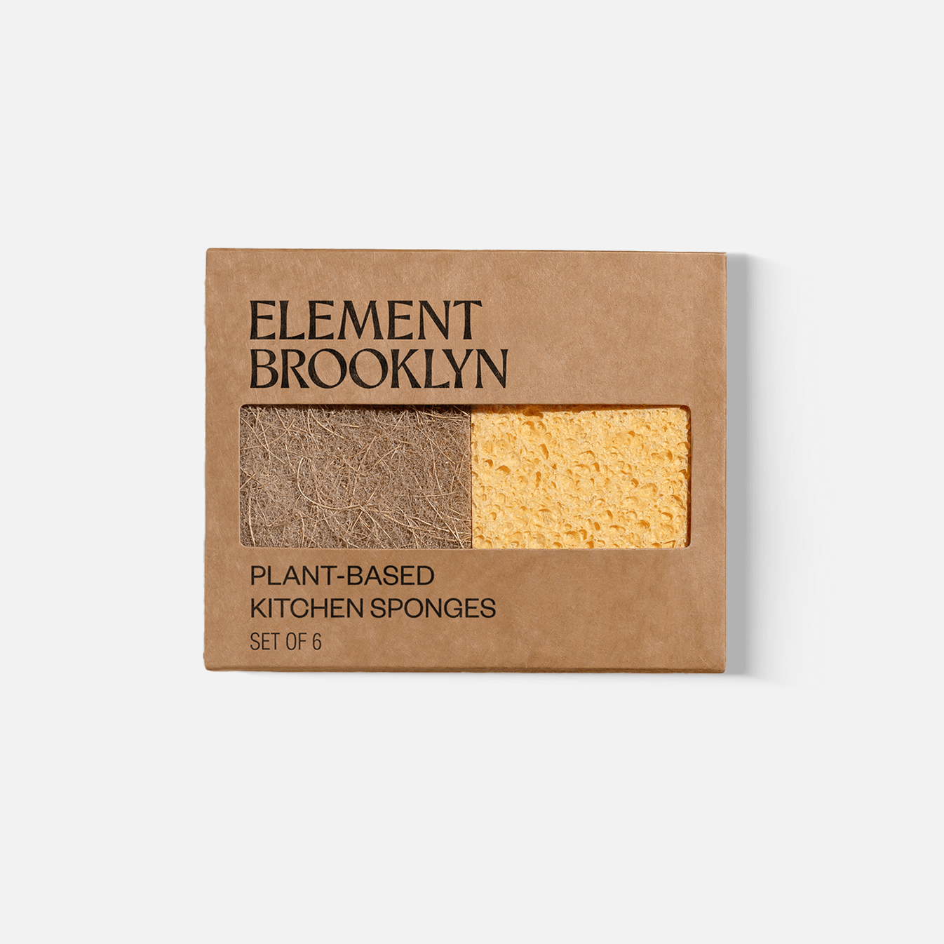 Plant-Based Kitchen Sponges – Element Brooklyn